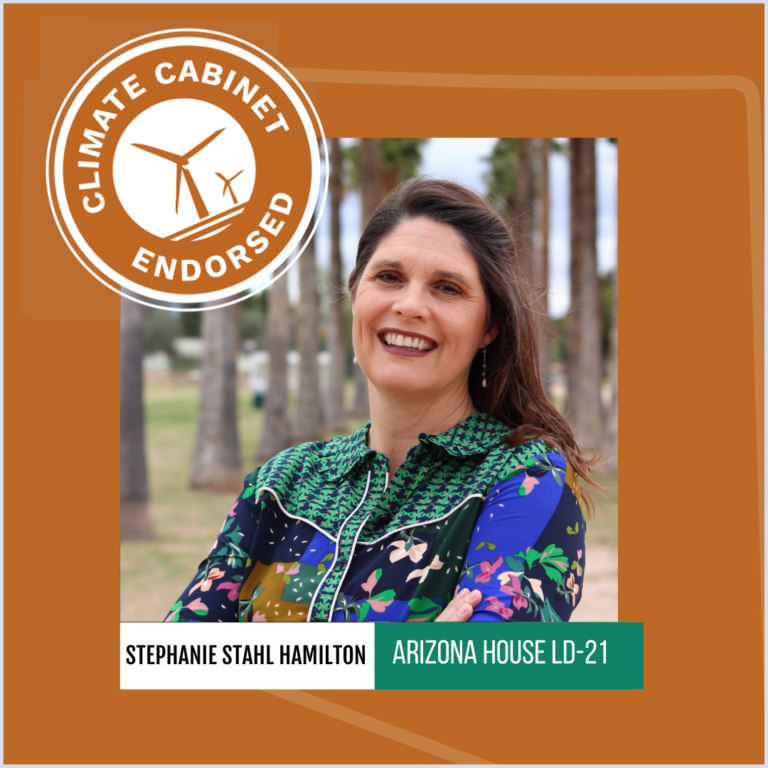 The Climate Cabinet endorses Stephanie’s campaign